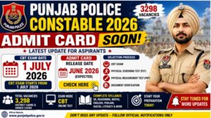 Punjab Police Constable Admit Card 2026 Download Link at punjabpolice ...